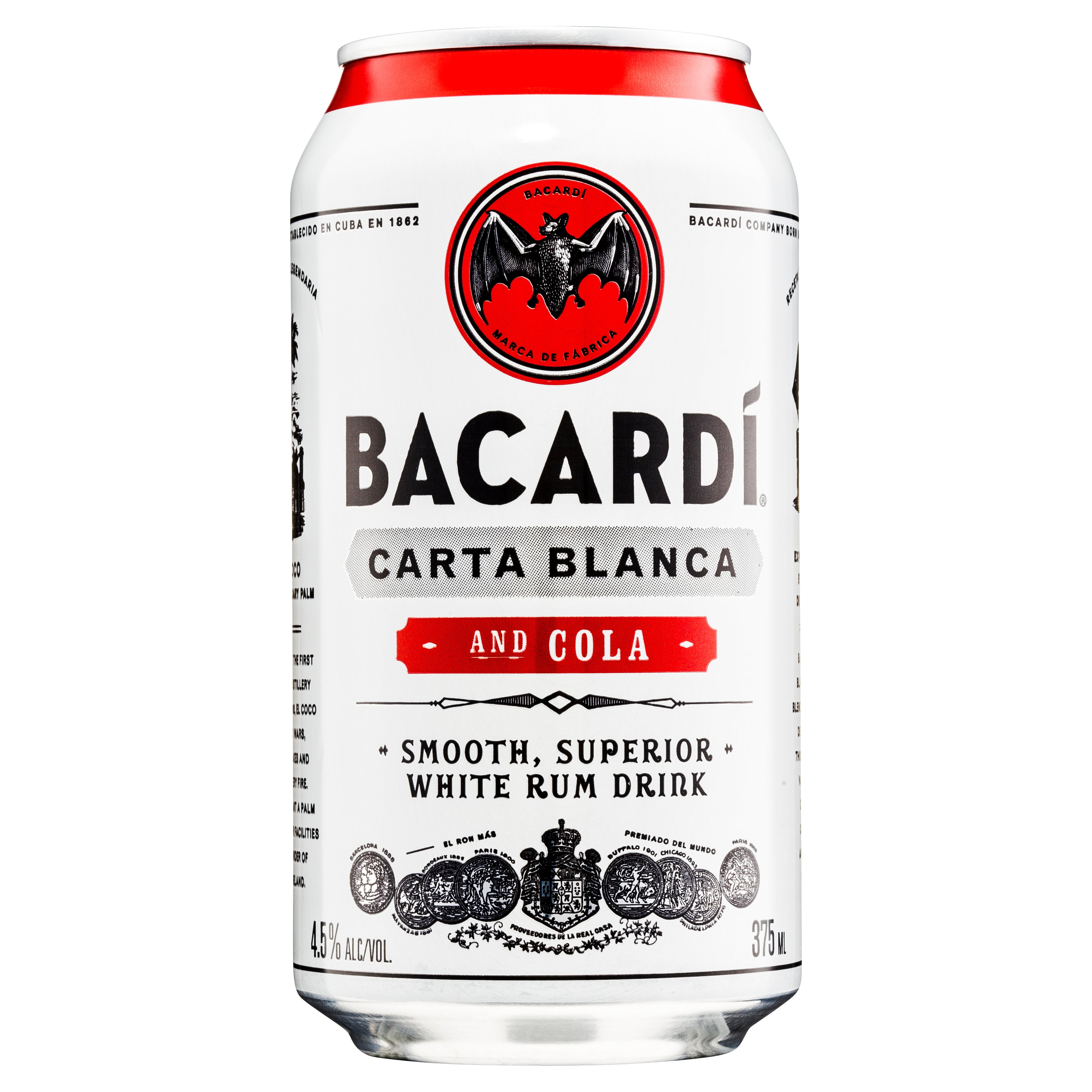 Bacardi Rum & Cola Cans 375ml – Victoria Wines & Spirits
